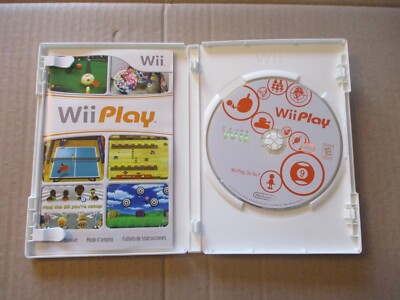 Nintendo Wii Play Game Complete W/ Manual & Case Cleaned & Polished ...
