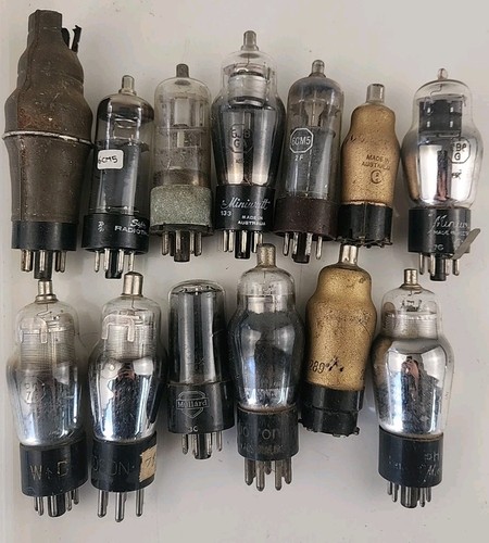 Large Bulk Lot Of Mixed Radio Audio TV Valves Vacuum Tubes | eBay Australia