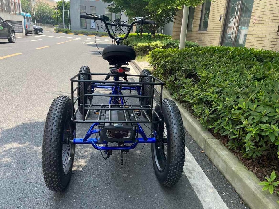 Lightweight Fat Tire 750w/48v Electric Quad Bike Bicycle | eBay