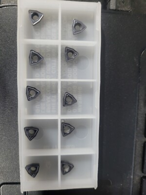 WCMT Inserts, TiN Coated, Carbide, 10 Pcs/Set WCMT 040208-DG | eBay