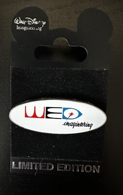 Disney Walt Disney Imagineering WED Logo Pin WDI Walter E Disney WED ...