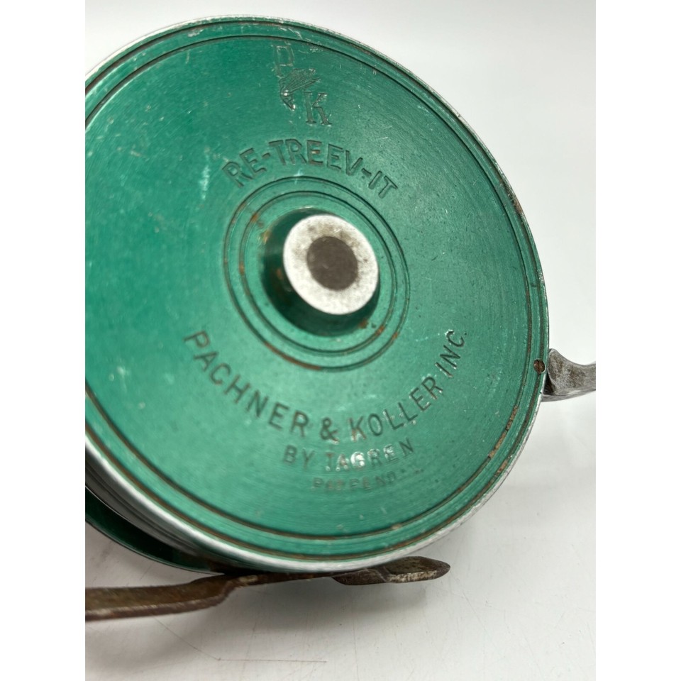 Vintage Pachner & Koller by Tagren Re-Treev-it FLy Fishing Reel Patent ...