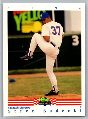 Steve Sadecki 1992 Classic Best Set Break BASEBALL #113 Gastonia ...