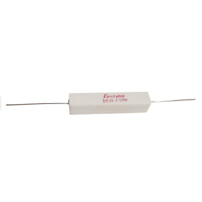 10 Ohm 10 W Axial Wire Wound Resistor Firstohm | eBay