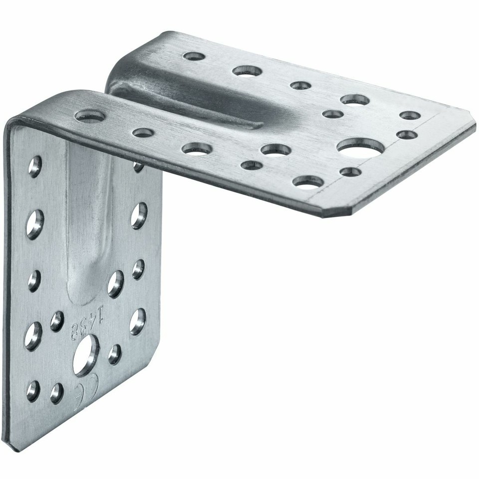 10x Winkelverbinder 90x90x65 Winkel Holz Verbinder Stahl Bauwinkel mit ...