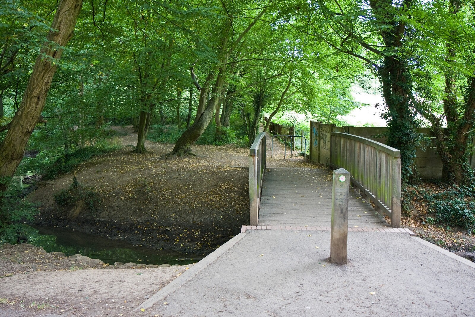 Photo 12x8 Footbridge Over Turkey Brook Enfield/TQ3396 This footbridge ...