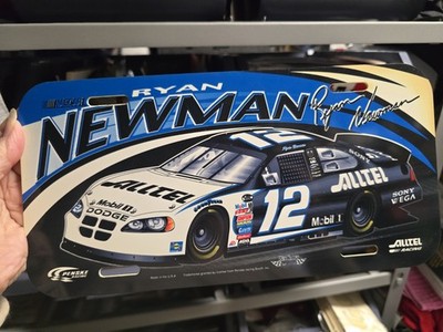 Ryan Newman Alltel #12 Penske License Plate NOS | eBay