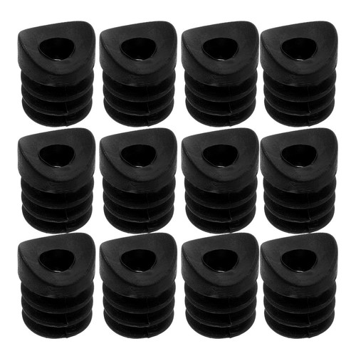 20 Pcs Furniture Castor Pipe Plug Caster Sleeve Socket Inserts Stem ...