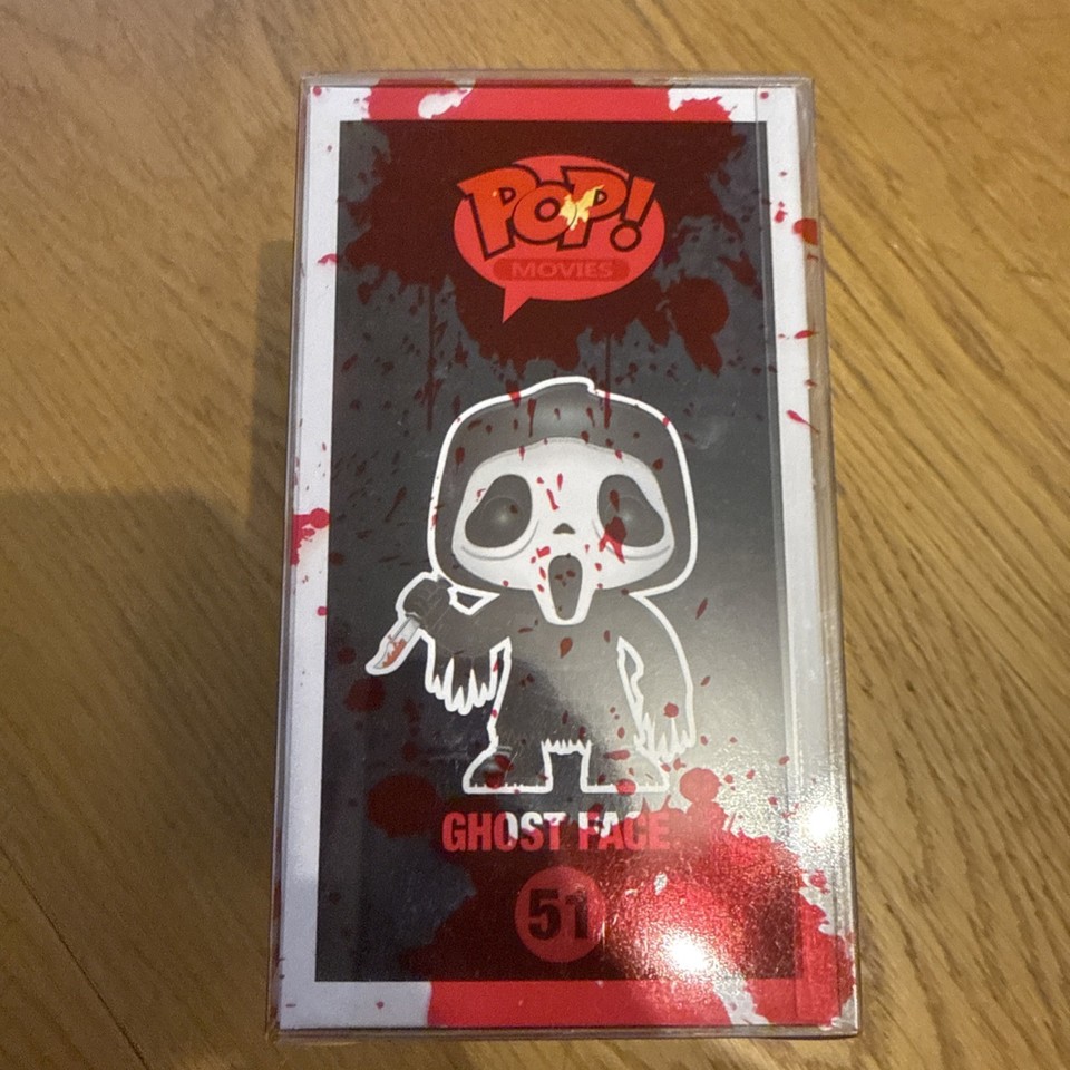 Funko Pop! Scream Ghostface #51 Vinyl Figure Repro | eBay UK