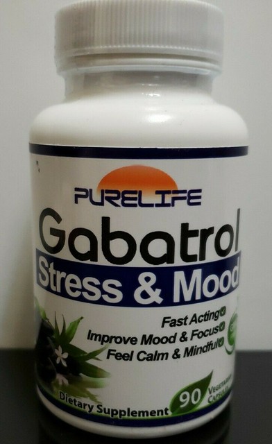 Purelife Gabatrol Stress and Tension Formula 470 mg Capsules - 90 ...