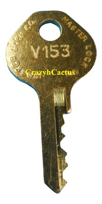 Master Lock Padlock 1525 1585 2010 2076 Control Key OEM Original Master ...