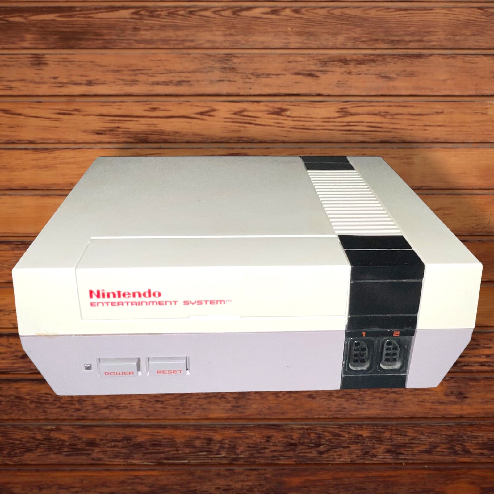 Vintage 1985 Nintendo NES-001 Console + 2 Controllers & Zapper Gun | eBay