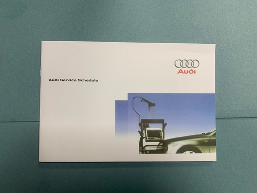 AUDI SERVICE BOOK GENUINE UNUSED COVERS ALL MODELS A3 S3 A4 S4 A6 A8 Q7 ...