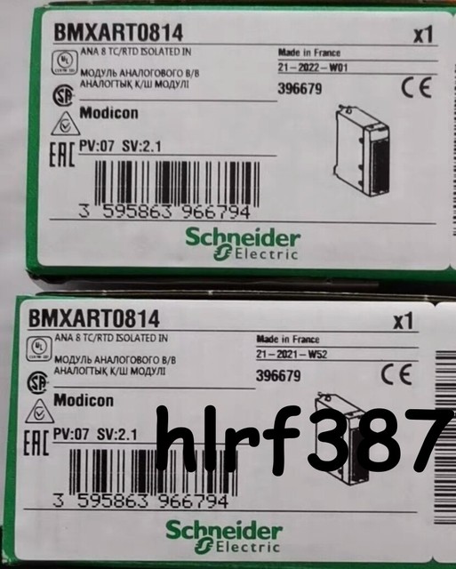 Schneider Electric BMX-ART-0814 Analog Input Module for sale online | eBay