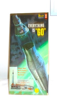 1994 Revell Everything is "Go" Mercury Capsule & Atlas Booster Model ...
