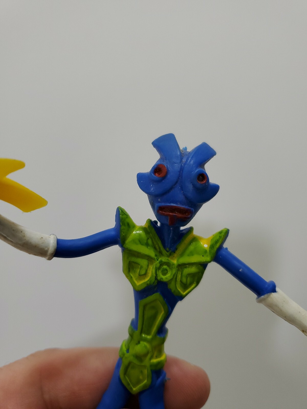 Vintage 1960s? Space Alien Novelty Bendy Rubber Toy Figure HONG KONG 5 ...