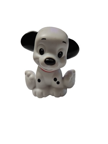 Disney Fisher Price Dalmation Dog Toy Rattle Baby Pretend Play Kids ...