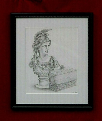 "Alexander," The Great, Original Graphite Drawing by Virginia Otto ...
