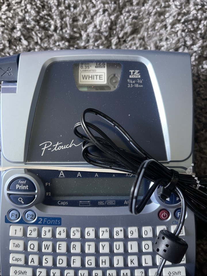 Brother P-Touch Advanced Deluxe Labeler Label Maker PT-1880 with Power ...