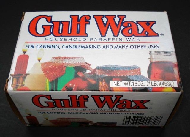 NWB Gulf Wax Household Paraffin Wax Candle Making Crafts Canning 1 Lbs ...
