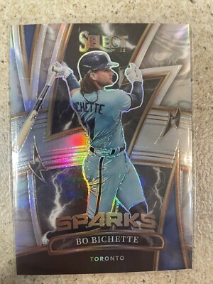 2022 Panini Select Bo Bichette Sparks Silver Prizms Holo Insert #SP-9 ...