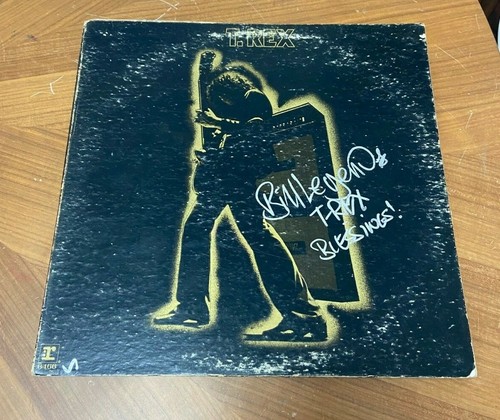 * BILL LEGEND * signed vinyl album * T-REX * DRUMMER * COA * 1 | eBay
