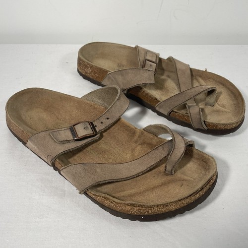 Papillio By Birkenstock Women Mayari Loop Toe Sandals Flats shoes sz 39 ...