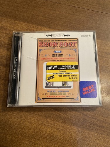 Show Boat 1962 Studio Cast Remastered Sealed CD Columbia Broadway ...