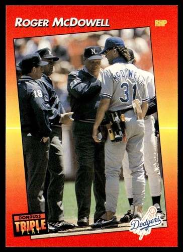 1992 Triple Play Roger McDowell Los Angeles Dodgers #80 | eBay
