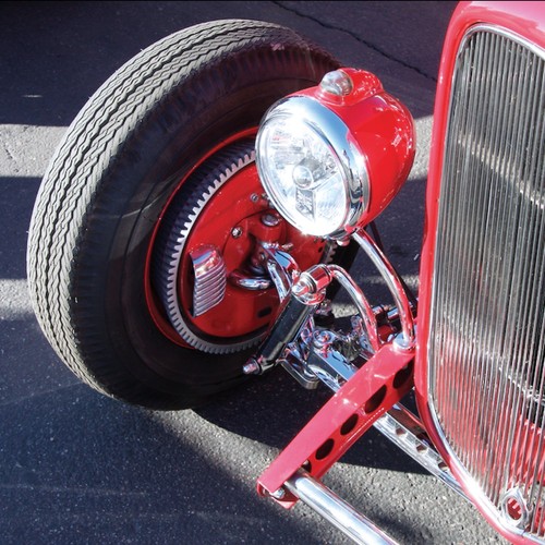 1928-1931 4" Inch Drop Solid Axle 4-Bar Front End for Early Ford ...