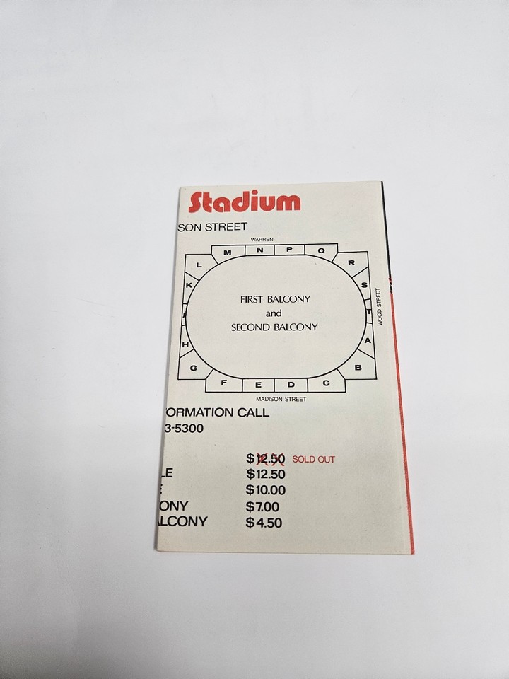 ES25 Chicago Blackhawks 1977/78 NHL Hockey Pocket Schedule | eBay