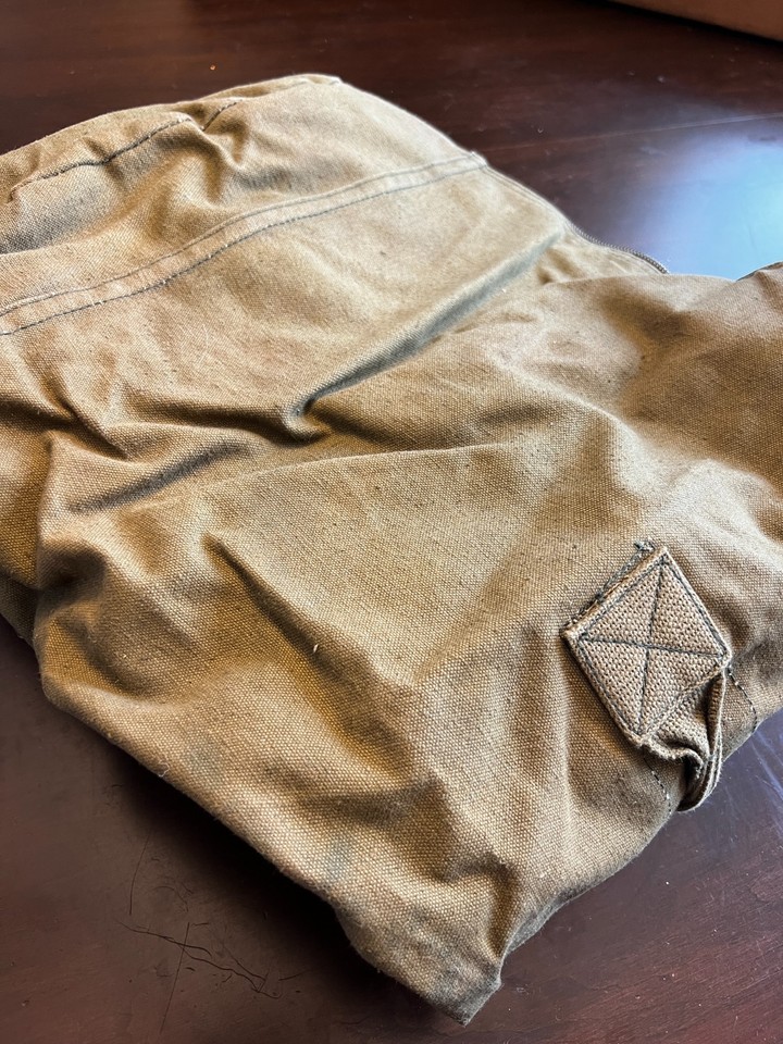 Authentic U.S. Navy Sea Bag – Military-Style Duffel with Zipper ...