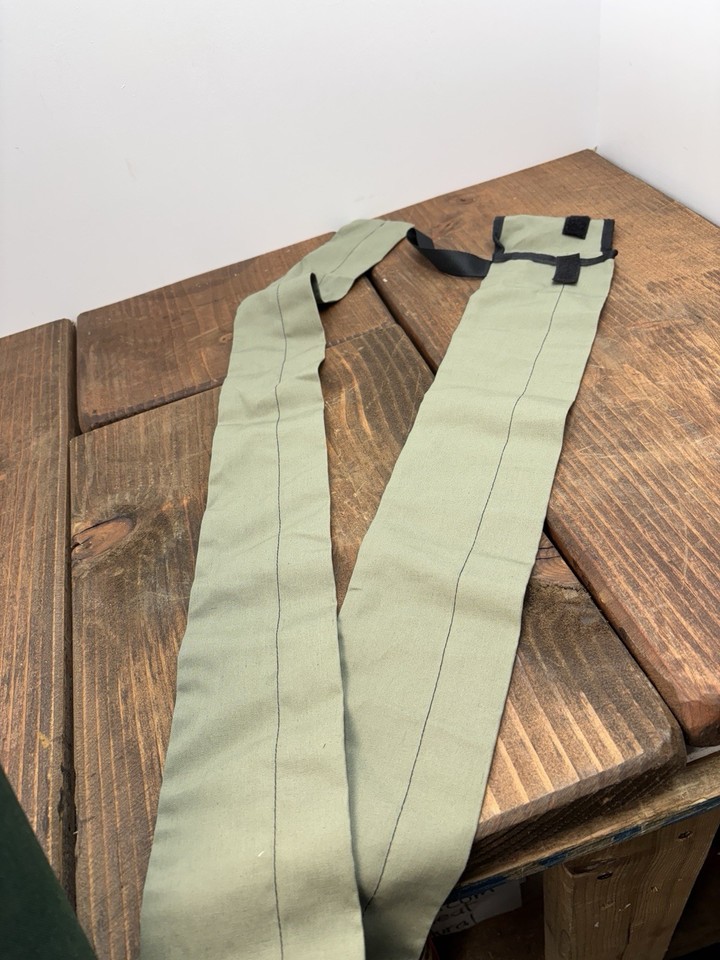 Orvis Silver Label Fly Rod Case 2 1/2” X 57” Green Zippered NO ROD ...