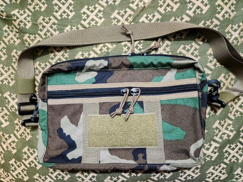 Special Operations Equipment SOE Double Wide Cross Body Bag Woodland ...