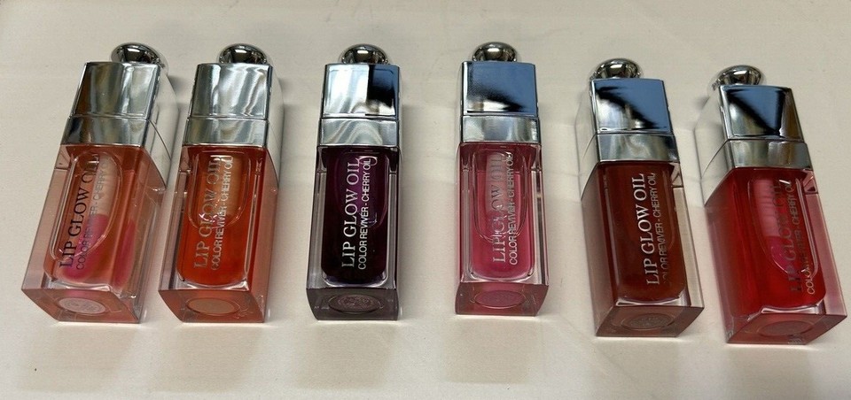 Dior Addict Lip Glow Oil Color Reviver Cherry Oil 0.20 oz. NOWB ...