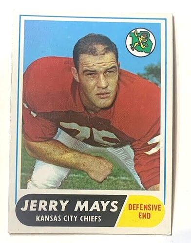 1968 Topps Jerry Mays # 119 Kansas City Chiefs Mint | eBay