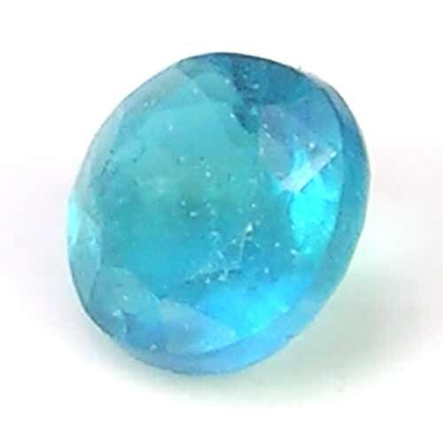 SYMMETRICAL VIBRANT FLUORESCENT GREEN! ROUND CUT HAUYNE - AFGHANISTAN ...