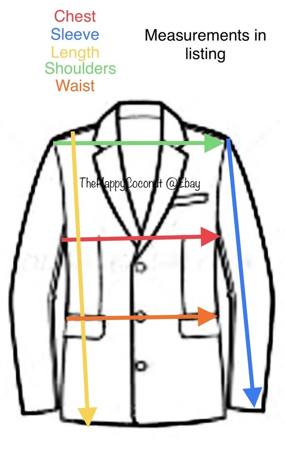 DOMENICO SPANO BLAZER SIZE 40 BESPOKE SPORT COAT CUSTOM SUIT JACKET ...