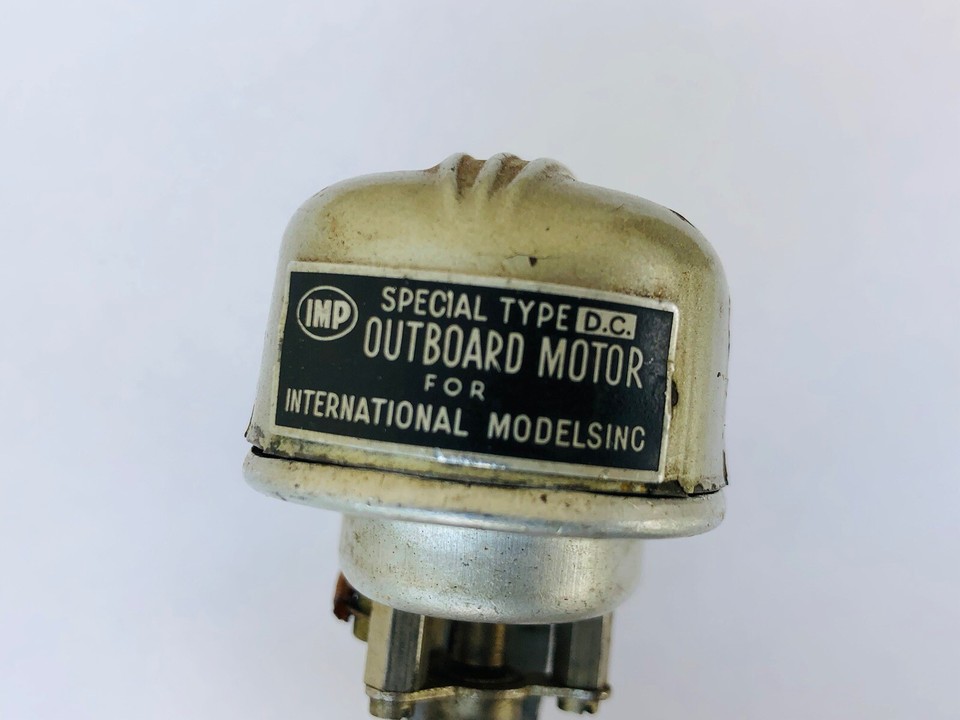 Vintage IMP Electric Model Outboard Boat Motor SPECIAL TYPE DC | eBay