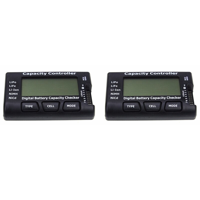 2X Battery Balancer Capacity Controller Tester CellMeter-7 LiPo Li ...