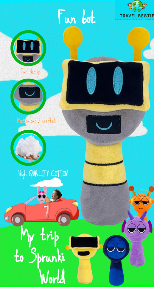 Sprunki Plush Toys Sprunki Incredibox Plush Doll Sprunki Game Cartoon ...