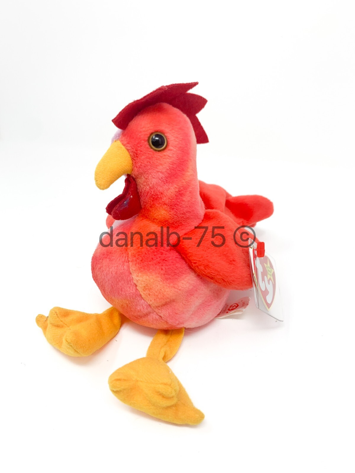 Ty STRUT THE ROOSTER BEANIE BABY Babies - 1996 TAGS Chicken Plush | eBay
