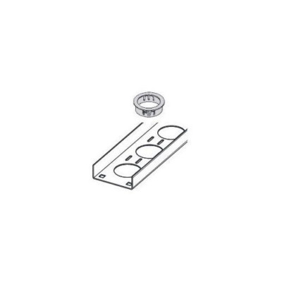 B-Line 991125, Plastic, Snap-In, Bushing for Channel Cable Tray, 1 pc ...
