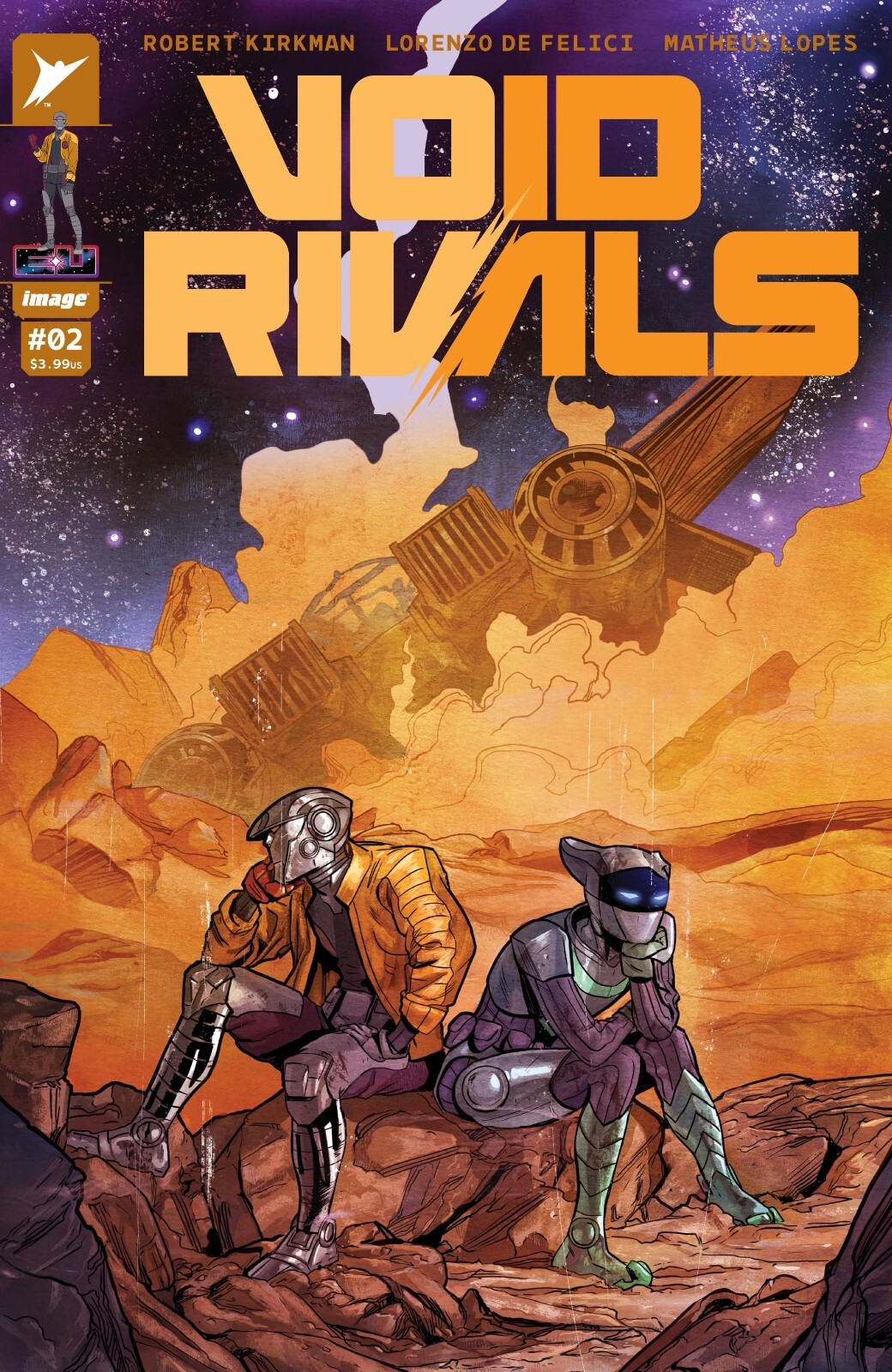 VOID RIVALS 2 NM COVER B IMAGE COMICS KIRKMAN TRANSFORMERS GIJOE P | eBay