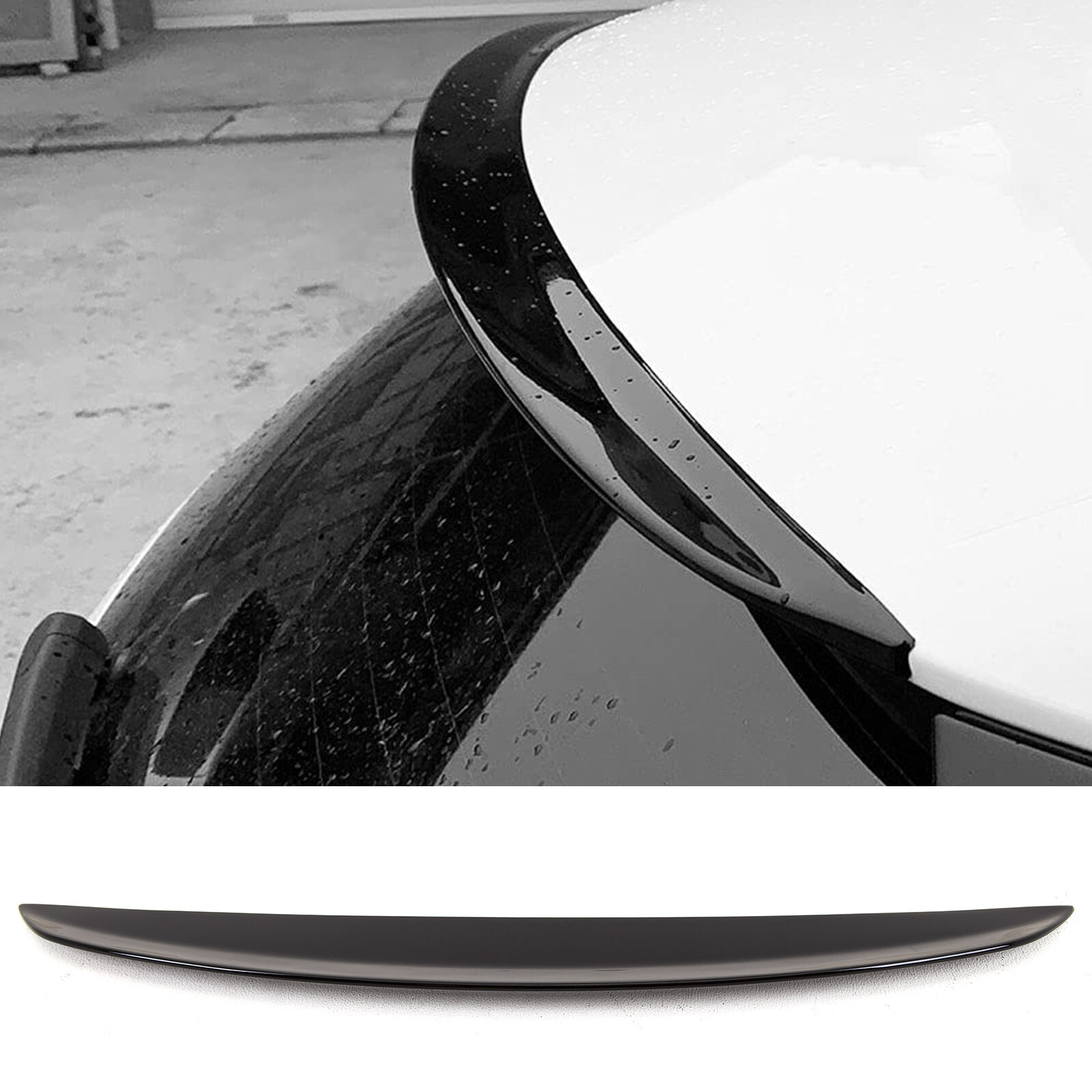 Fits Mercedes A Class W177 2018- Rear Roof Boot Spoiler AMG A35 A45 ...