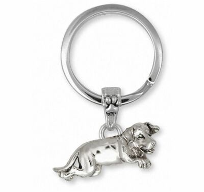 Labrador Retriever Key Ring Jewelry Sterling Silver Handmade Dog Key ...
