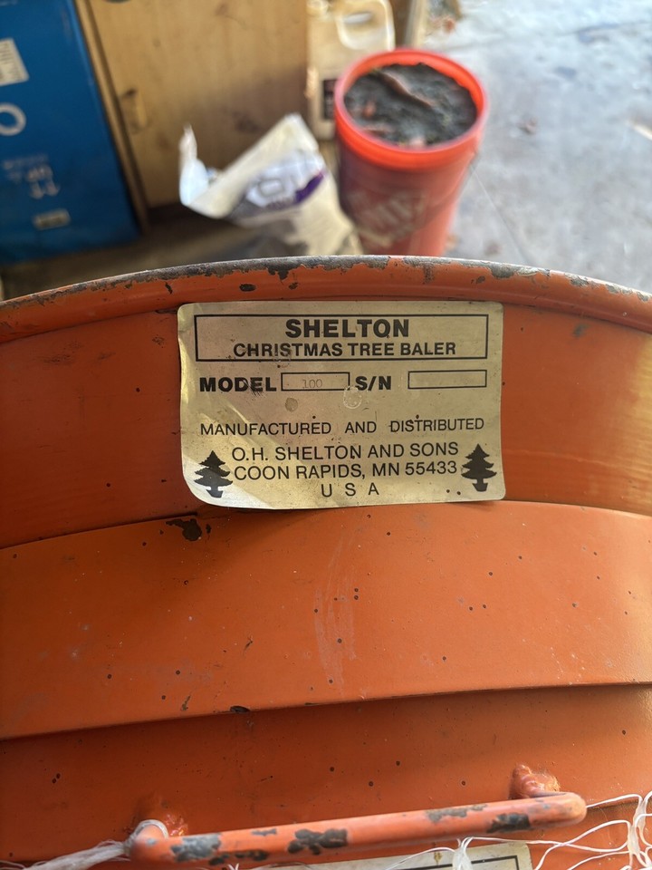 Christmas Tree Tabletop Hand Baler Stand | eBay