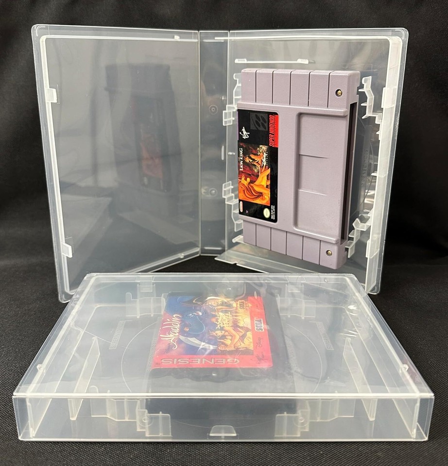 Universal Video Game Case Box For Disc Cartridge Cart N64 SNES EA Sega ...