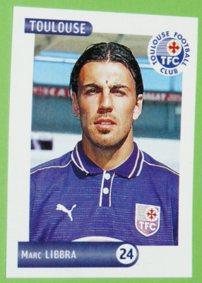 #322 MARC LIBBRA TOULOUSE FC TFC PANINI FOOTBALL 2000-2001 FOOT 2001 | eBay