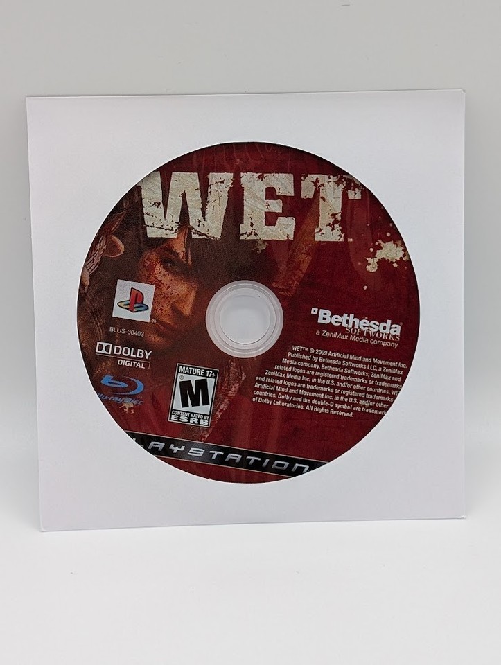 WET - PS3 Video Game - Rated M - No Case - 2009 | eBay